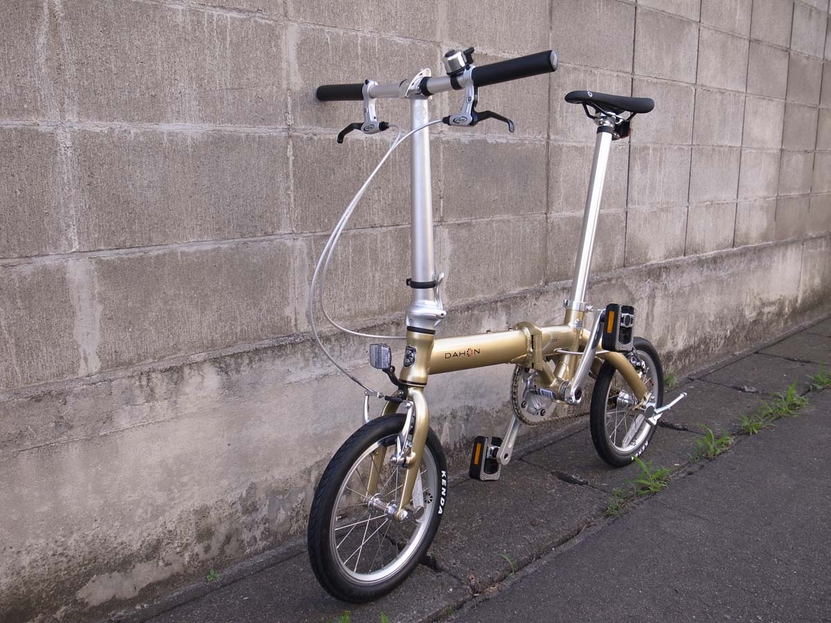 DAHON DOVE Plus2018年モデルを購入 - ピストバイクカスタムラボ（Fixed Gear Custom Lab）