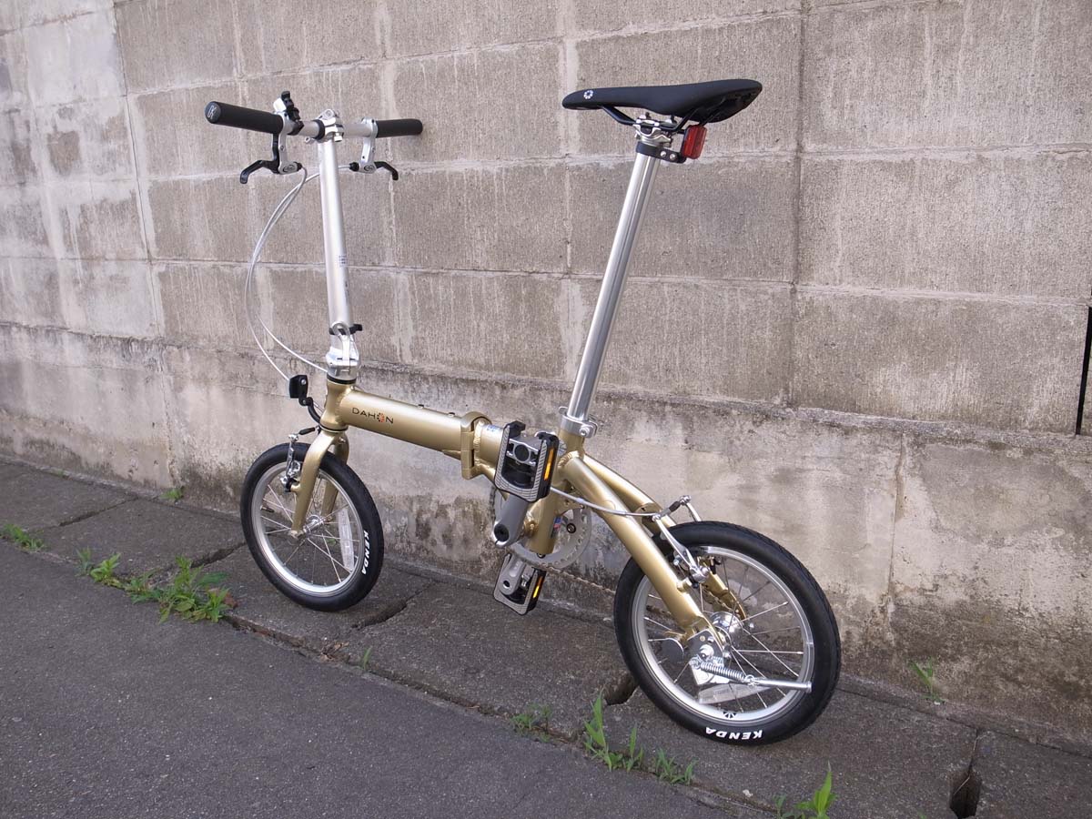 DAHON DOVE Plus2018年モデルを購入 - ピストバイクカスタムラボ（Fixed Gear Custom Lab）