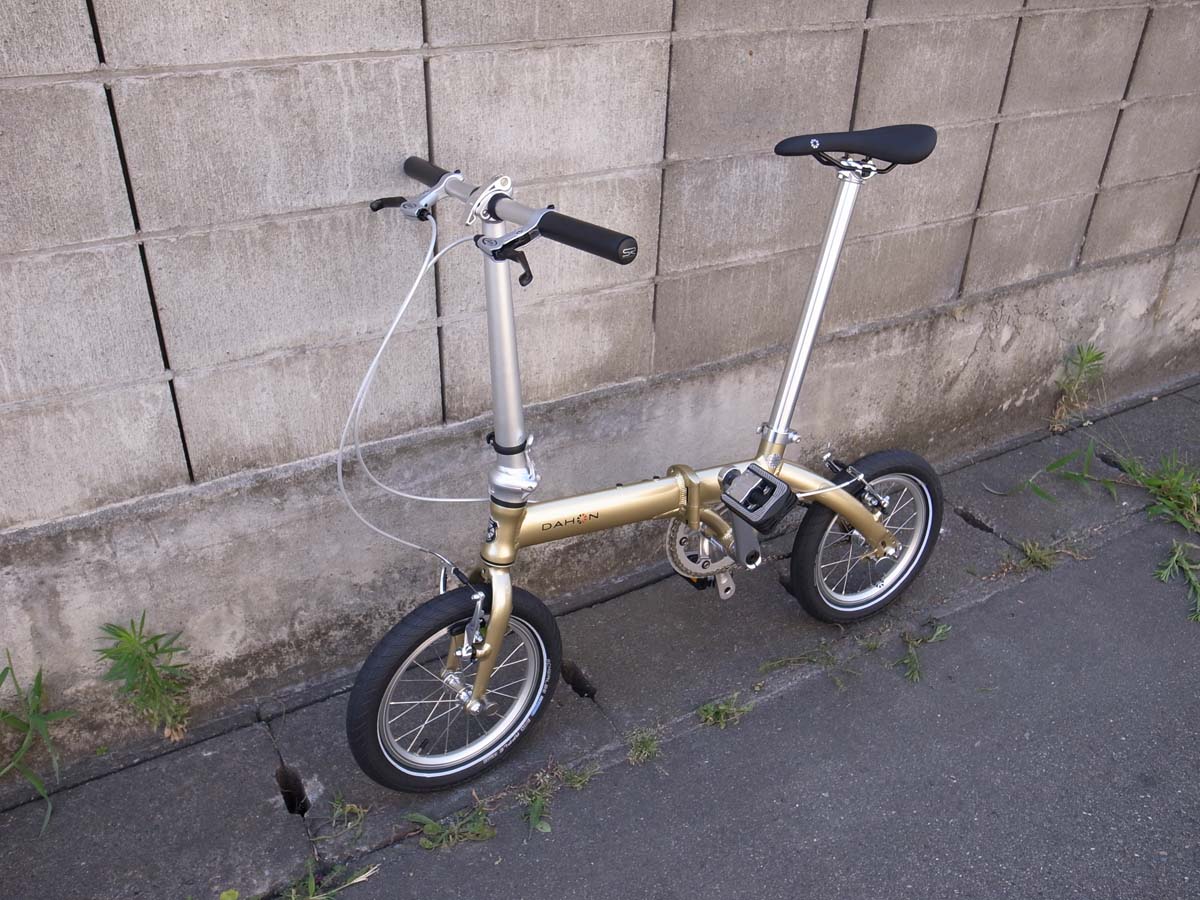 DAHON DOVE Plus2018年モデルビッグアップル仕様 - ピストバイクカスタムラボ（Fixed Gear Custom Lab）