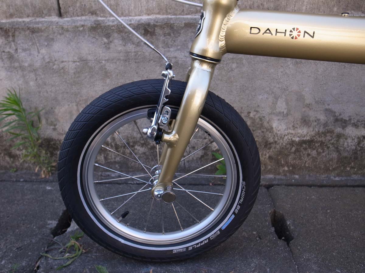 DAHON DOVE Plus2018年モデルビッグアップル仕様 - ピストバイクカスタムラボ（Fixed Gear Custom Lab）